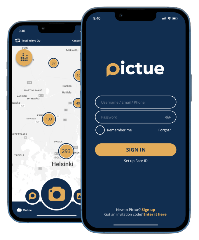 Pictue - Käyttöohjeet